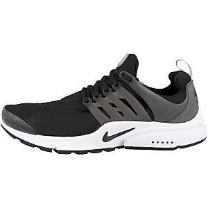 NIKE Men's AIR Presto Sneaker, Black White, 7