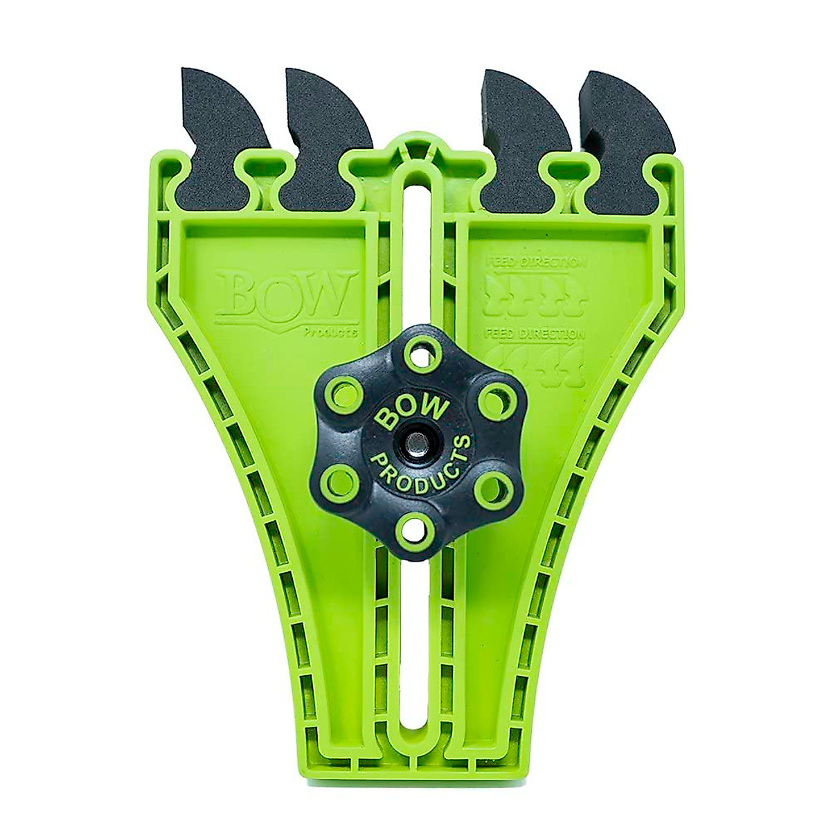 BOW Products Portable Saw Featherbaord FP5 - Featherboard for Tables Saws, Contractor Saws or Smaller Table Surfaces - EVA Feathers that Reduce Kickback - Woodworking Tools and Safety Accessories