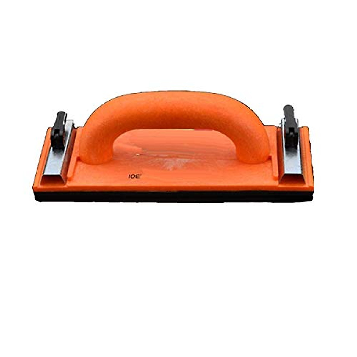 Edward Tools Hand Sander with Sandpaper Clamp - For Drywall, Wood, Floor - 9 1/4” by 3 1/4” - Ergo Contour Handle - For Use with standard 11 1/4” sandpaper