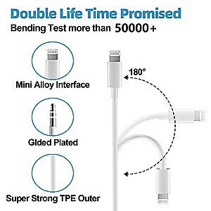 ONGAHON Aux Cord for iPhone 6.6FT,MFi Certified Long Aux Cable for Car Home Stereo,Speaker,Headphones Compatible for iPhone 14 13 12 11 Pro Max 5 6 7 8 Plus X XR XS iPad iPod