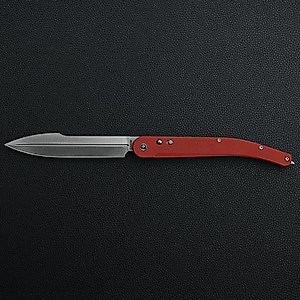 Generic Navaja De Combate by Daggerr (red G10)