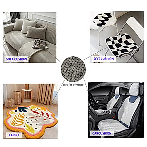 Yoquare Non-Slip Tufting Cloth Thick Backing Fabric, 2mm Thick (More Wear-Resistant & Tear-Resistant & Durable) Perfect Rug Backing Fabric & Rug Making Supplies (71 x 39 Inch)