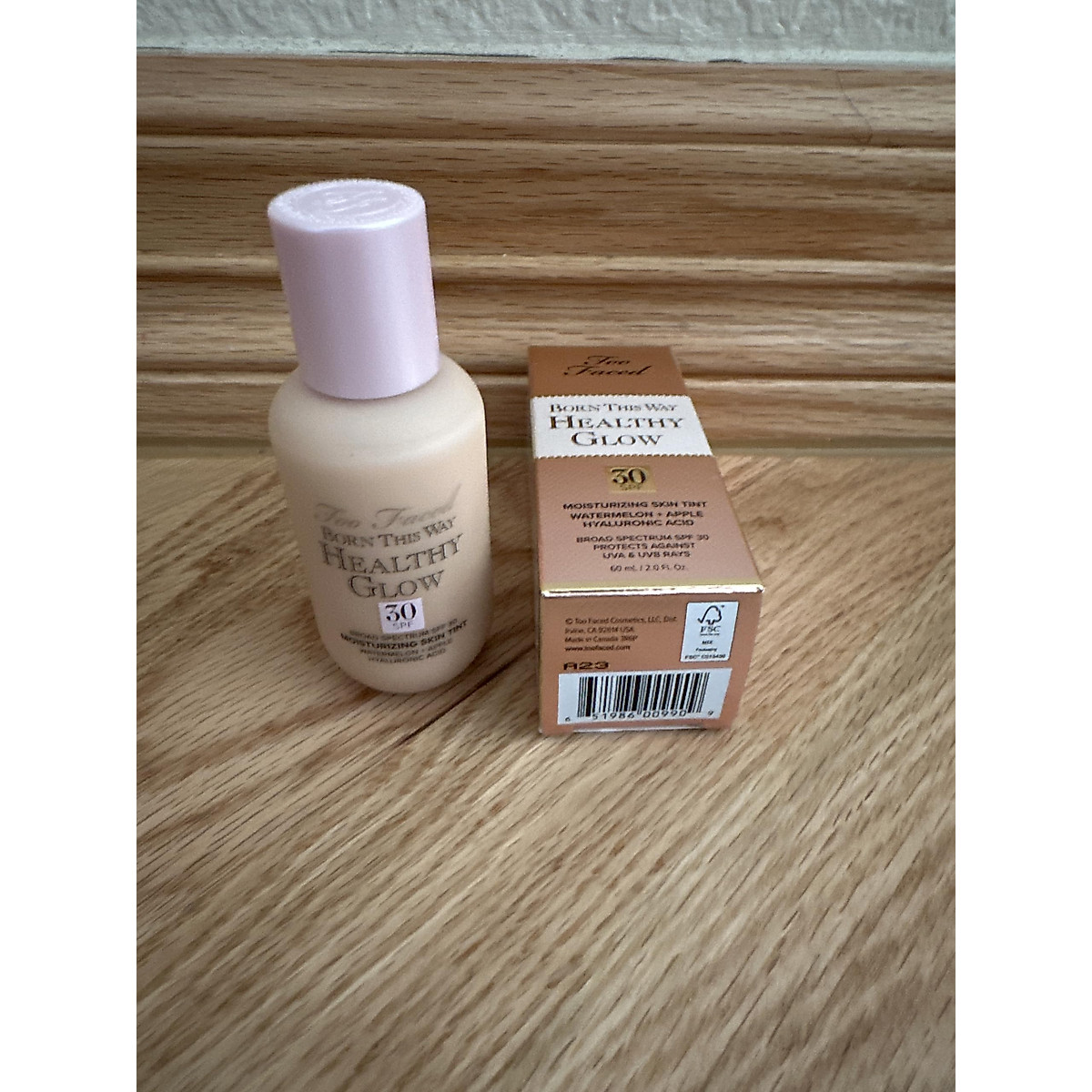 Too Faced Born This Way Healthy Glow SPF 30 Skin Tint Foundation Porcelain