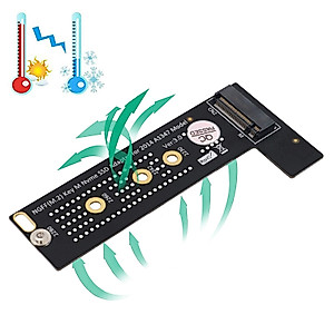M.2 NGFF MKey NVME SSD Converter Card Adapter Module for OS Mini A1347 Model 2014, M.2 NGFF MKey NVME SSD Adapter Support Easy Installation