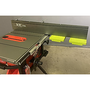 BOW Products 36” XT XTENDER Fence - T-Track Table Fence System with Multiple T-Slots for Woodworking Accessories - Fits Portable Table Saws, Cabinet Saws, and Band Saws - XT536 (Fence Only)