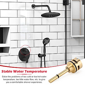 RP51919 6 Setting Diverter Cartridge for Delta Faucet Valve Body Integrated and Individual Diverter Trims R11000 and R22000, Faucet Replacement Part, Brass & No Leakage (RP51919)