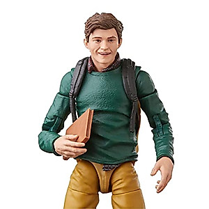 Spider-Man Marvel Legends Series 60th Anniversary Peter Parker and Ned Leeds MCU 6-inch Action Figures, 7 Accessories (pack of 2)