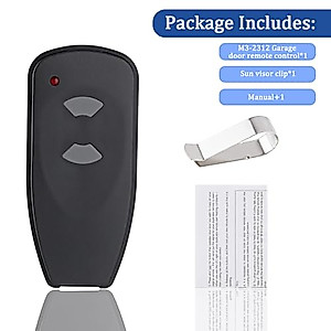 Garage Door Opener Remotes for Marantec Harrison Martin M3-2312 Digital 382 Garage Door Remote