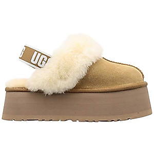 UGG Women's Funkette Slipper, Chestnut, 9