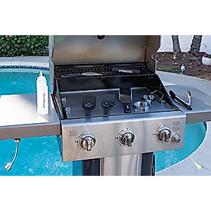 Permasteel Griddle Accessories Kit for Flat Top Grills | 10-Pc Griddle Tool Set for Outdoor Griddle, PA-12003, Spatulas, Tong, Turner, Grill Scraper, Egg Rings, Squeeze Bottles