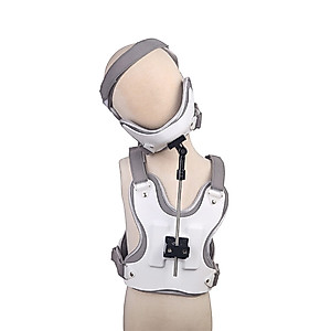 WILLQ Adjustable Cervical Thoracic Orthosis Lumbar Support for Neck and Upper Back Injuries Relief Fracture Fixation Cervical Vertebra Rehabilitation Support Cervical Thoracic Orthosis