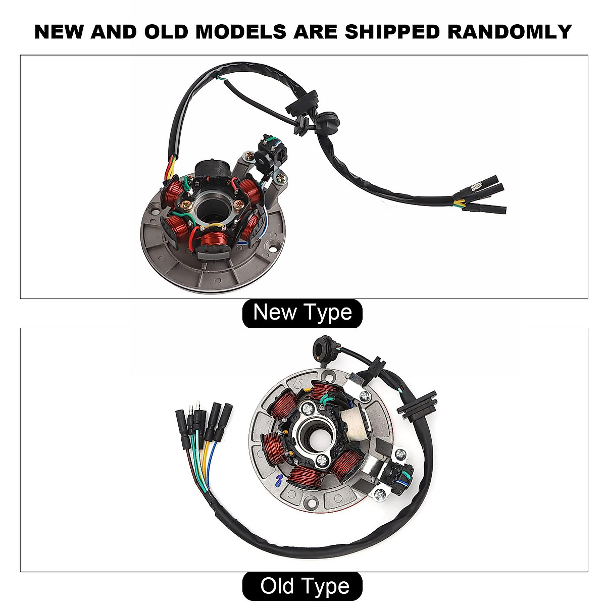 Acouto Magneto Stator Plate Ignition Stator Magneto Plate Magneto Stator Replace Fit for LIFAN YX 140cc Kick Start Engine PIT PRO Trail Dirt Bike