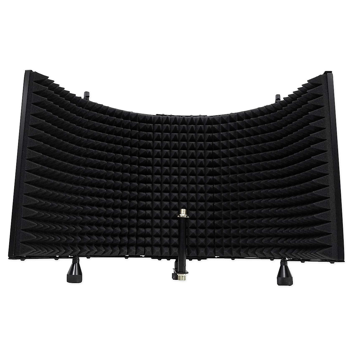 Rockville Recording Studio Microphone Isolation Shield + Heavy Duty Tripod Stand