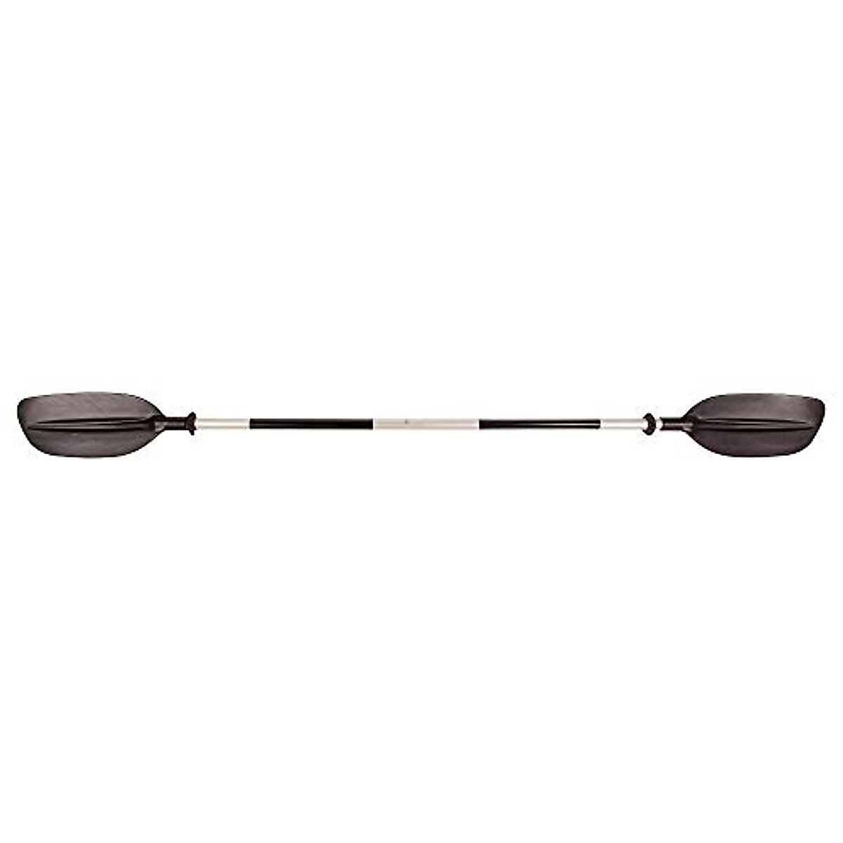 Carlisle Paddle Gear Day Tripper Aluminum 2-Piece Kayak Paddle (Black/Silver, 240 cm)