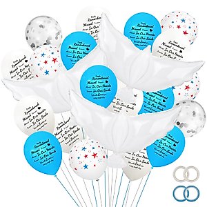 YFDFFSDCY 50 Pack White Dove Memorial Balloons to Release in Sky Biodegradable White and Blue Funeral Remembrance Balloons for Memorial Service, Sabbaths, Condolence, Celebration of Life Decorations