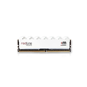 Mushkin Redline White - DDR4 UDIMM - 64GB (2x32GB) 3200MHz CL-14-288-pin1.4V Desktop Ram - Non-ECC - Dual Channel - FROSTBYTE Heatsink (MRD4U320EJJP32GX2)