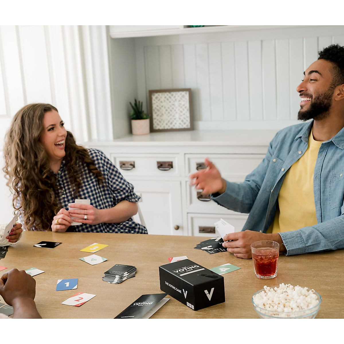 The Voting Game After Dark Expansion - 100 New Cards for The Hilarious Adult Party Game About Finding Out Who Your Friends are - for College Students, Fun Parties & Board Games Night with Your Group