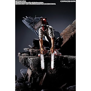 TAMASHII NATIONS - Chainsaw Man - Chainsaw Man, Bandai Spirits S.H.Figuarts Action Figure