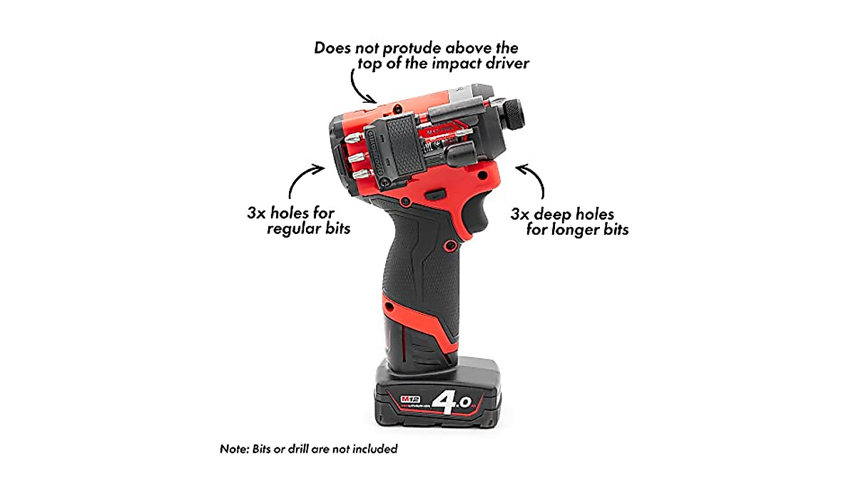 M12 Bit Holder for Milwaukee Gen 3 Impact Driver & Drill