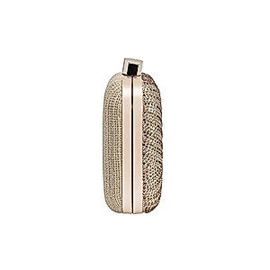 Mulian LilY Gold Glitter Clutch Purse For Women Sparkly evening bags Prom Party Handbag M265