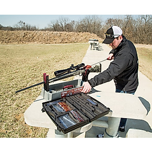 Tipton Ultra Cleaning Kit with Jags, Brushes and Bore Guide in Storage Case for Firearm Cleaning and Maintenance