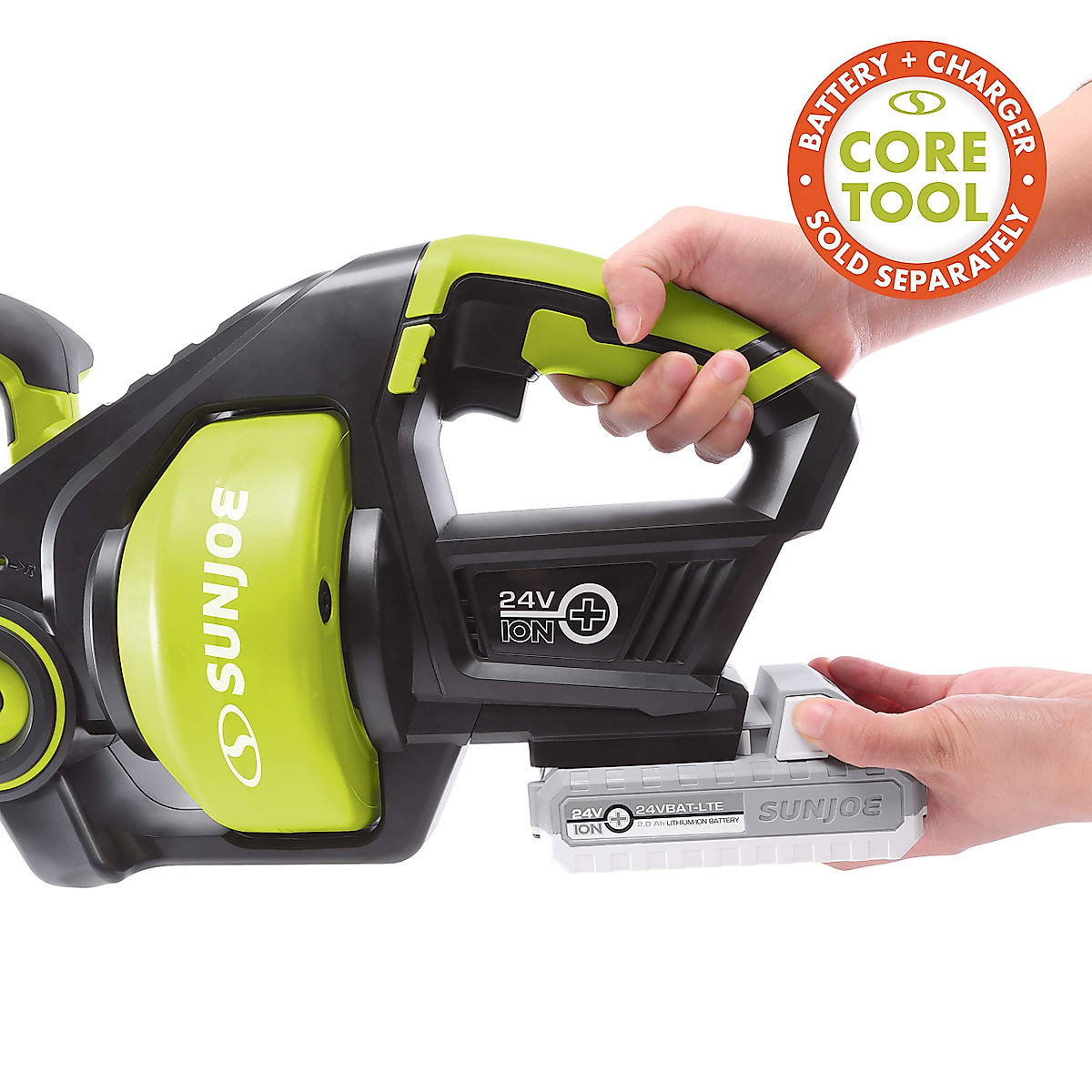 Sun Joe 24V-DRNCLN-CT 24-Volt IONMAX Cordless Automatic Drain Auger, (Core Tool)