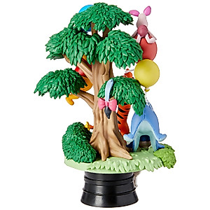 Disney's Winnie The Pooh with Friends DS-053 D-Stage Statue, Multicolor