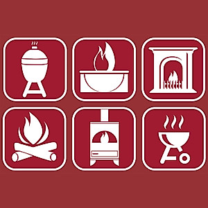 ZIP All Purpose for Outdoor and Indoor Long Burn Time Instant Light Fire Starter Ideal for Barbecue, Grilling, Camping, Hunting, Fishing, Tailgating, Firepits, Fireplace, Stove, Bonfires, Heating 12pk