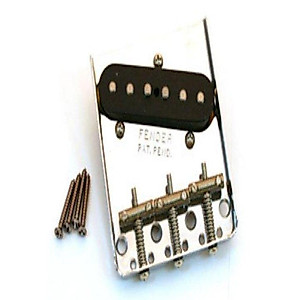Fender American Vintage '62 Tele Custom Bridge Assembly with Pickup - Nickel