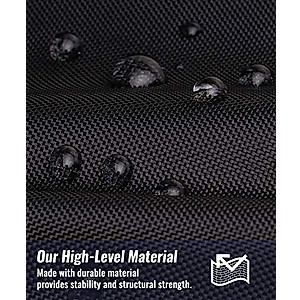 NUPICK 24 Inch Table Top Grill Cover for Cuisinart CGG-306, Royal Gourmet 24" Griddle, Nexgrill 820-0033, Pit Boss 75275 & PB100P1 & PB336GS and Most 2-Burner Portable Grills, Come with Grill Brush