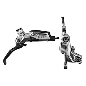 SRAM G2 Ultimate Disc Brake and Lever - Front, Hydraulic, Post Mount, Carbon Lever, Titanium Hardware, Polar Grey Anodized, A2