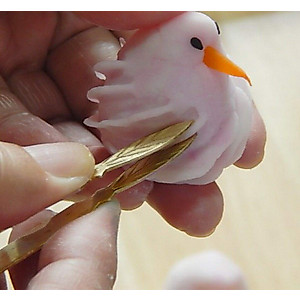 2 Pcs Pastry Tongs Thai Dessert Chor Muang Flower Shaped Dumpling Cooking Gadget Traditional