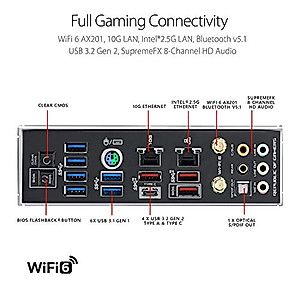 ASUS ROG Maximus XII Formula Z490 (WiFi 6) LGA 1200 (Intel 10th Gen) ATX Gaming Motherboard (16 Power Stages, EK CrossChill III, 10 Gbps & Intel 2.5Gb LAN, Triple M.2, 2” Livedash OLED, Aura Sync)