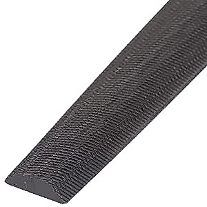 KSEIBI 311485 Metal File Set 3-Pcs Kit, High Steel Blade W Soft-Grip Rubber Handle, 8 Inch Square Flat, Round and Half Rounf Files, Ideal for Steel and Wood