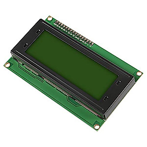 ALMOCN IIC I2C TWI Serial 2004 20x4 LCD Display Module with I2C Interface Adapter Green Backlight for Arduino MEGA256(Green)