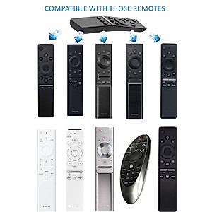 Universal Smart Remote for Samsung TV wih voie Control compatble with LED QLED 4K 8K Curved TVs, 3 Shortcut Buttons for Netflix, Samsung TV,Prime Video w/1 Year Warranty