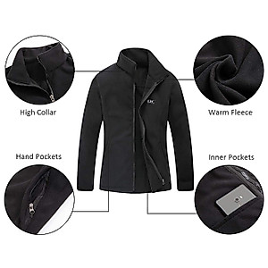 Diamond Candy Womens Winter Coat Waterproof Rain Jacket for Ski, 3 in 1 Fleece Jacket with Hood