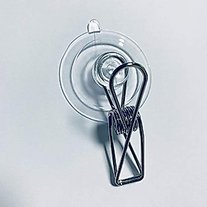 JZMYXA Suction Cup Clip, Sucker Diameter 45mm,8 Pack
