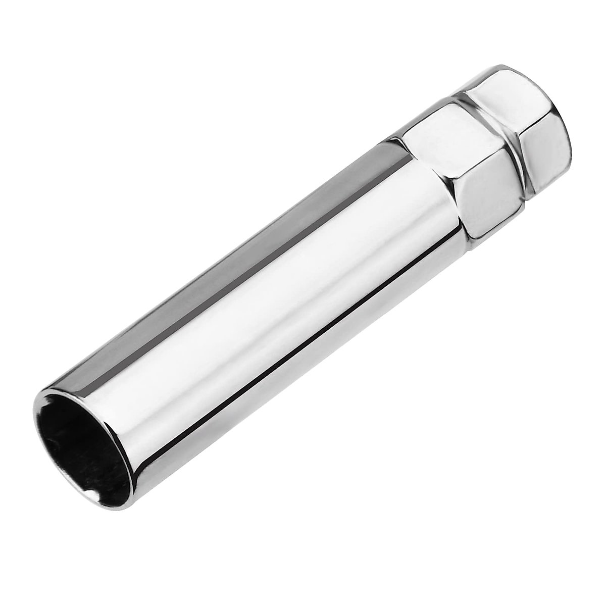 dynofit 6 Spline Drive Tuner Lug Nuts Key for Wrench with 3/4'' (19mm) and 13/16''(21mm) Hex, Chrome Lugnuts Socket Replacement Tool for 1/2" 12x1.5 12x1.25 Lug Nut 24months Warranty