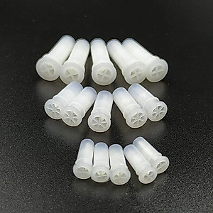 100pcs Pet Toy Balls Replacement Squeakers Dog Pet Toys Noise Maker Insert Replacement BB Squeaker Reed Shoes Whistle for Craft Supplies 1.5cm