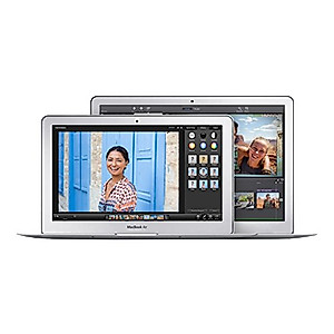 Early 2015 Apple MacBook Air with 1.6GHz Core i5 (13 Inch, 8GB RAM, 256GB SSD Storage) Silver (Renewed)