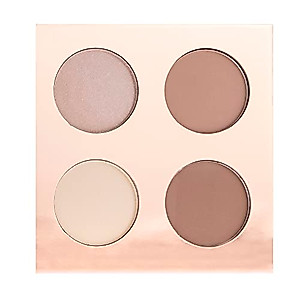 ELLEN TRACY Contour Palette, Full Coverage, Highlight, Illuminate, Light Contour and Dark Contour, Contour Makeup Palette for Women and Girls