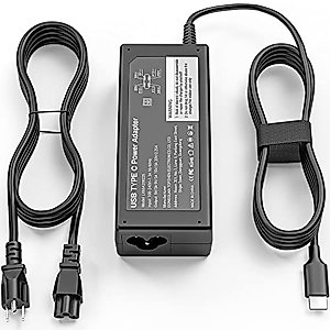 USB Type C HP Chromebook Charger 45W fit for HP Chromebook 14 14A G5 14-ca061dx 14-ca052wm 14-ca051wm 14-ca020nr Laptop Power Supply Cord