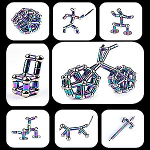 Fidget Pen, Decompression Magnetic Fidget Toy Pen, Magnet Pen Fidget Toy Relieve Pressure Novel Toy Gift for Kids or Friends! (colours)