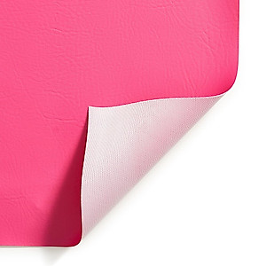 Ottertex™ Vinyl Fabric Faux Leather Upholstery 54" Waterproof Fabric by The Yard - Fuchsia