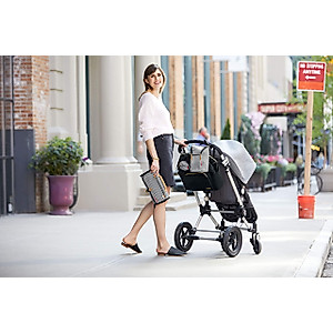 Skip Hop Baby Bottle Bag, Grab & Go, Black/White Stripe