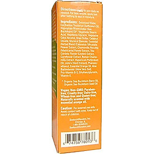 SeabuckWonders Organic Sea Buckthorn Body Lotion, 6 FL OZ