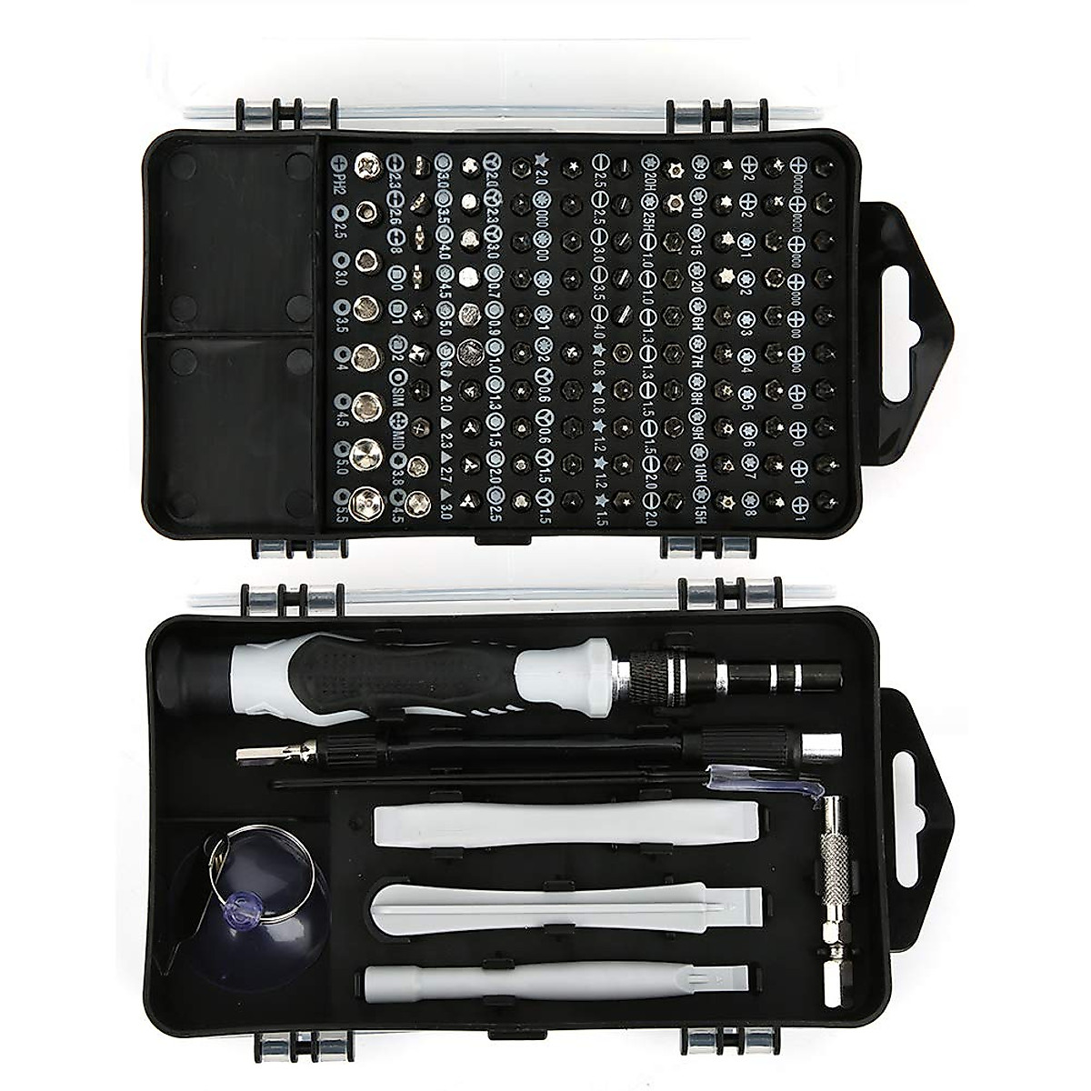 117-in-1 Multifunction Screwdriver Set with Storage Case - Repairing Screwdriver Set Mobile Phone Repair Tool Kit - Screwdriver Bit Kit for All Your Repair Needs