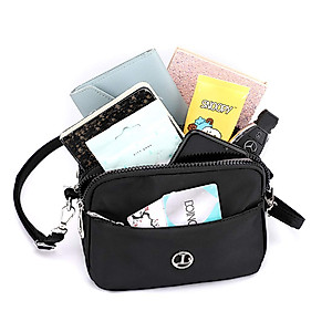 Collsants Small Purse Mini Nylon Crossbody Bag for Women Girls Cell Phone Purse Wallet Travel Purse