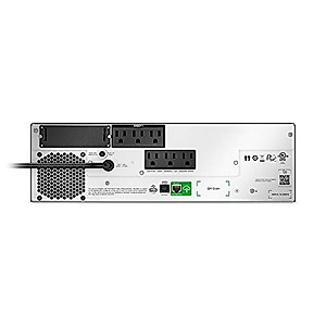 APC Smart-UPS 1500VA Lithium Ion UPS with SmartConnect, SMTL1500RM3UC, Pure Sine Wave, Short-Depth 120V Uninterruptible Power Supply